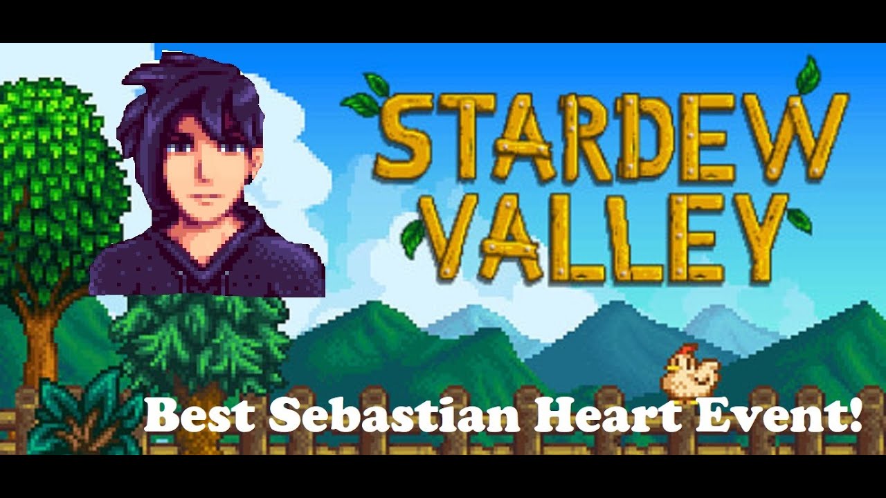 The Best Stardew Valley Event! Sebastian's two heart event! - YouTube