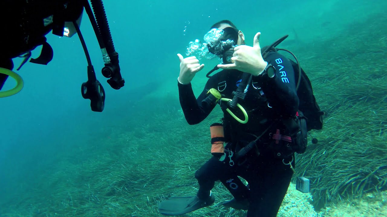 SCUBA DIVNING NO Mask check - YouTube