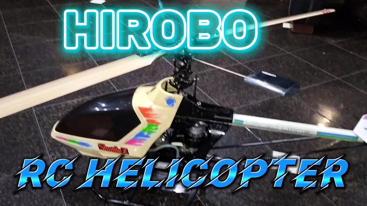 LIMITED EDITION HIROBO RC HELICOPTER - YouTube