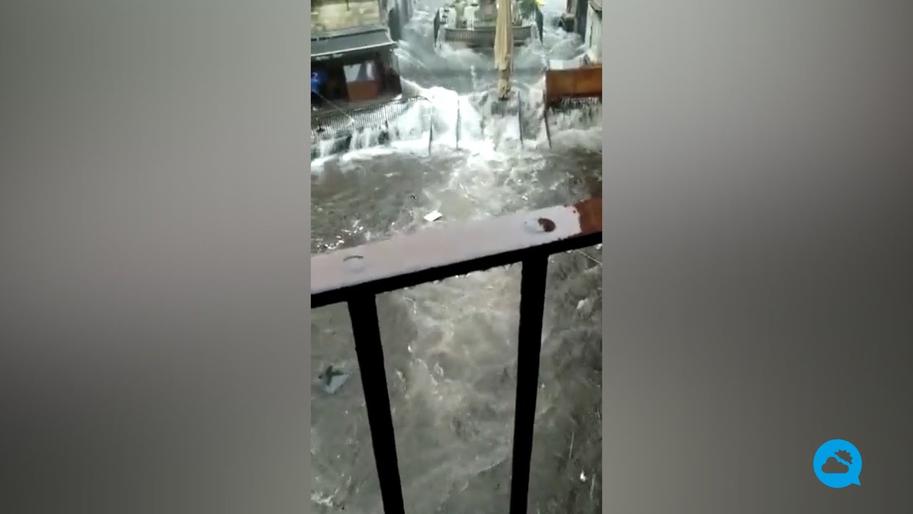 Terrible floods in Catania, Italy - YouTube