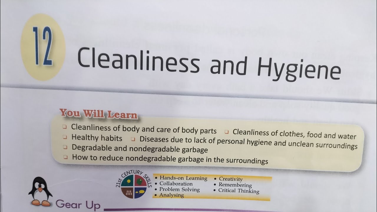 CLEANLINESS AND HYGIENE 🪥 Chapter in English (Part-1)... - YouTube