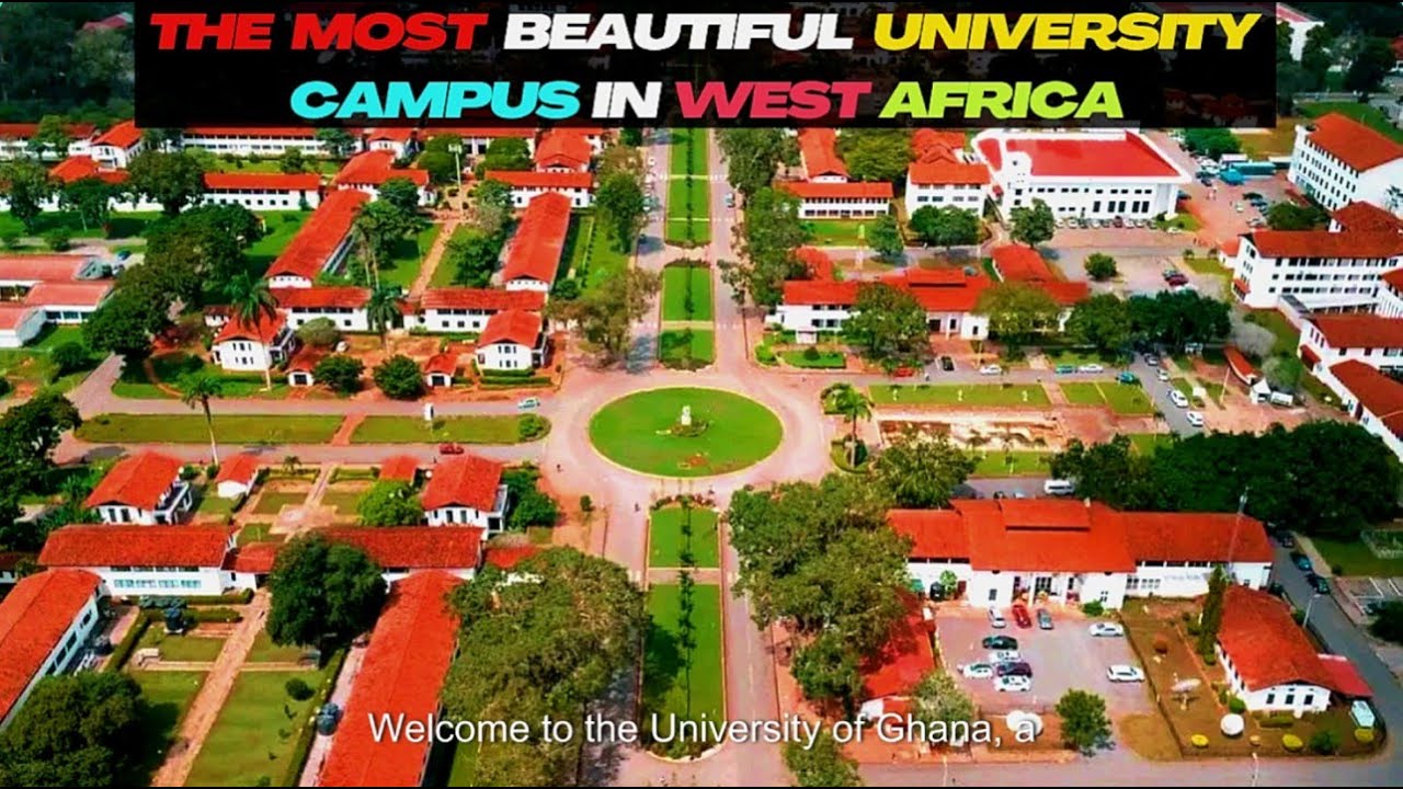 Stunning Drone Footage of the University of Ghana and Legon | Aerial ...