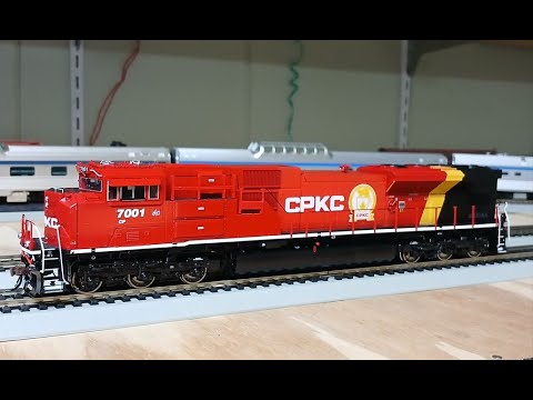 My First CPKC HO scale Model (Athearn Genesis SD70ACU 7001) - YouTube