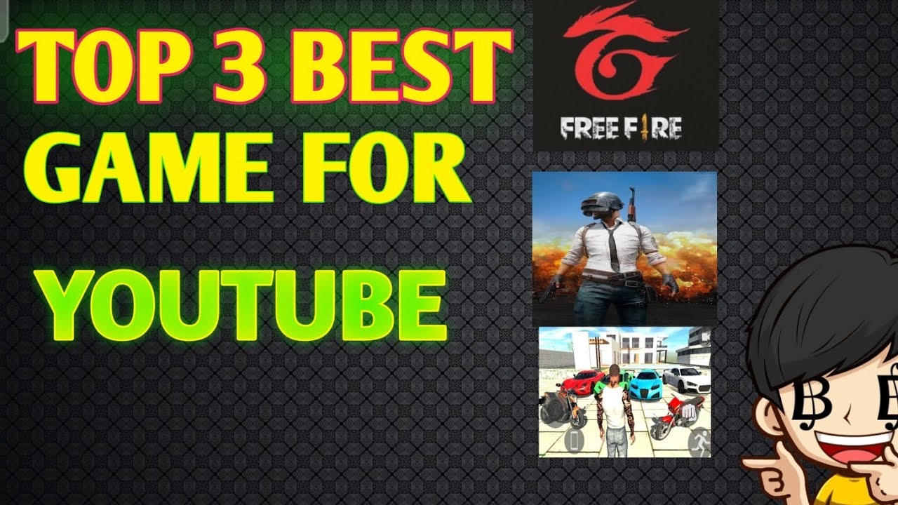Top 3 Best Games for YouTube | Best Games to Grow on YouTube| # ...