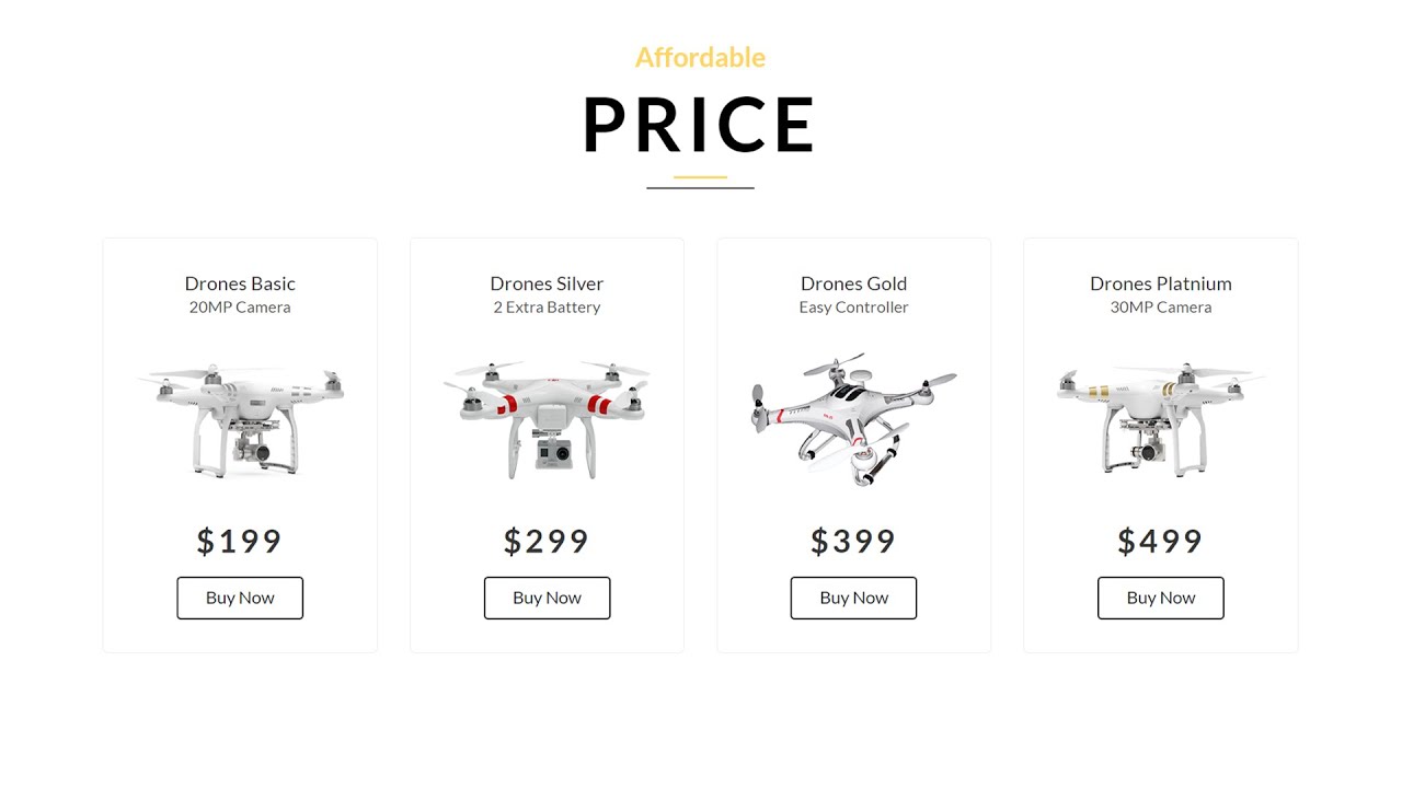 How To Build A Creative Pricing Table Using Html And Css Pricing Table 2701