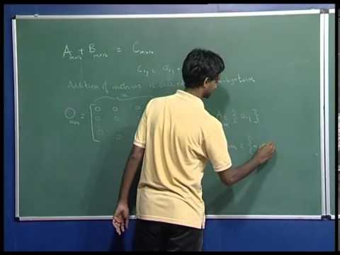 Mod-01 Lec-09 Mathematics for Chemistry - YouTube