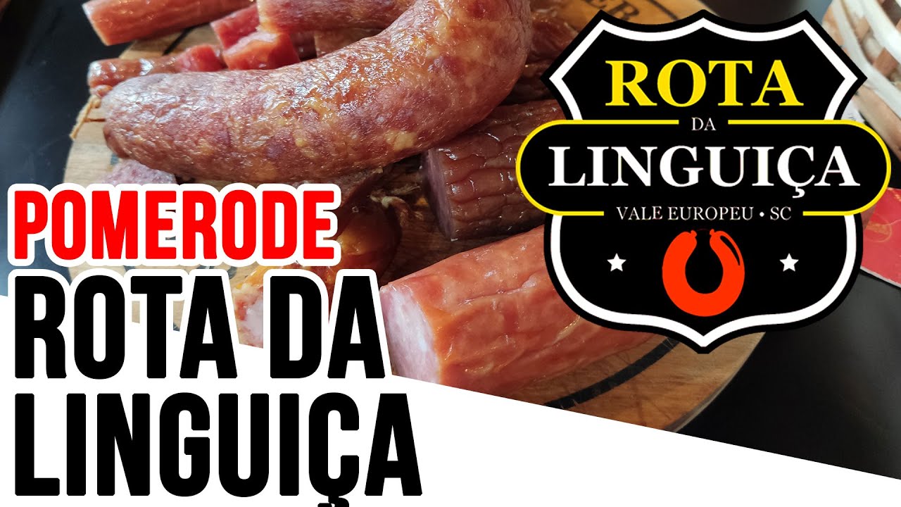Rota da Linguiça - Pomerode - Degustação de frios e licores - YouTube