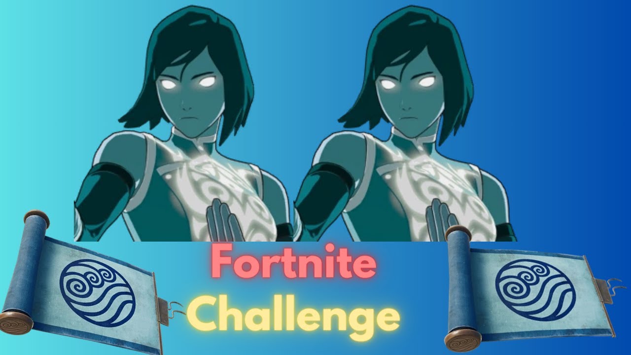 Waterbending Fortnite Challenge! - YouTube