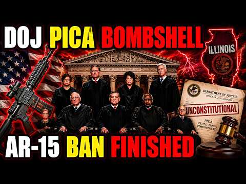 DOJ Declares Illinois PICA Unconstitutional? | AR-15 Ban Could Be Finished