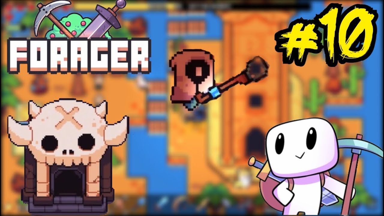 ¡RESOLVEMOS LA TORRE DEL DESIERTO Y DESCUBRIMOS NUEVA MAZMORRA! - Forager #10 - YouTube