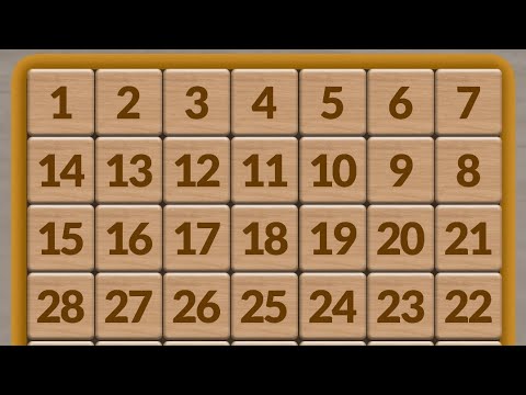 snake number puzzle - YouTube