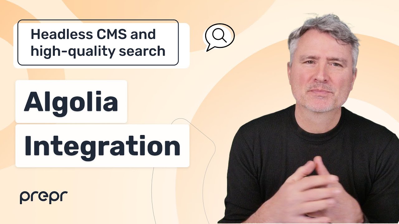 Introducing the Prepr Algolia integration - YouTube