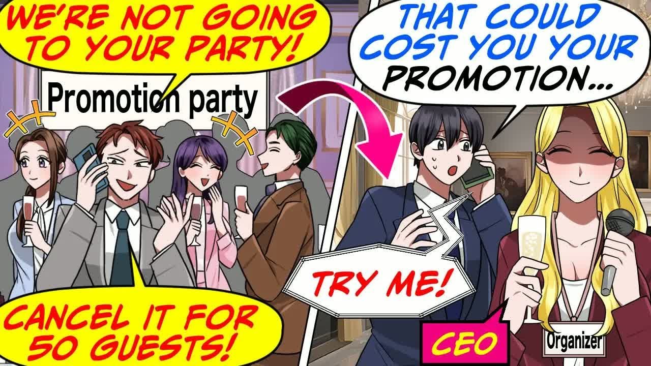 My Coworker Canceled The Promotion Party for 50 People at the Last ...