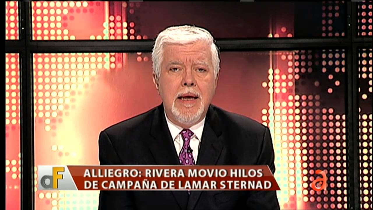 Ana Alliegro se lanza contra ex congresista Rivera - América TeVé - YouTube