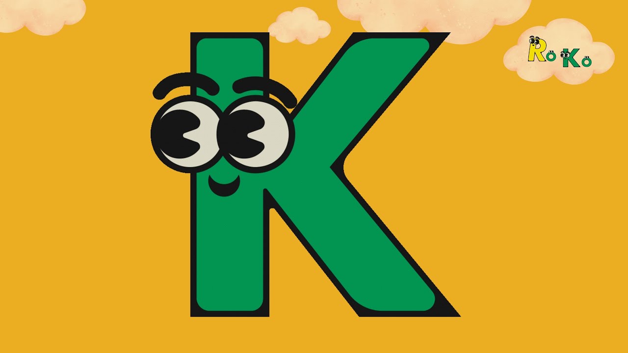 Letter K song | ABC song for kids🎤 Learn Words That Start With K 🪼 🥫Fun ...