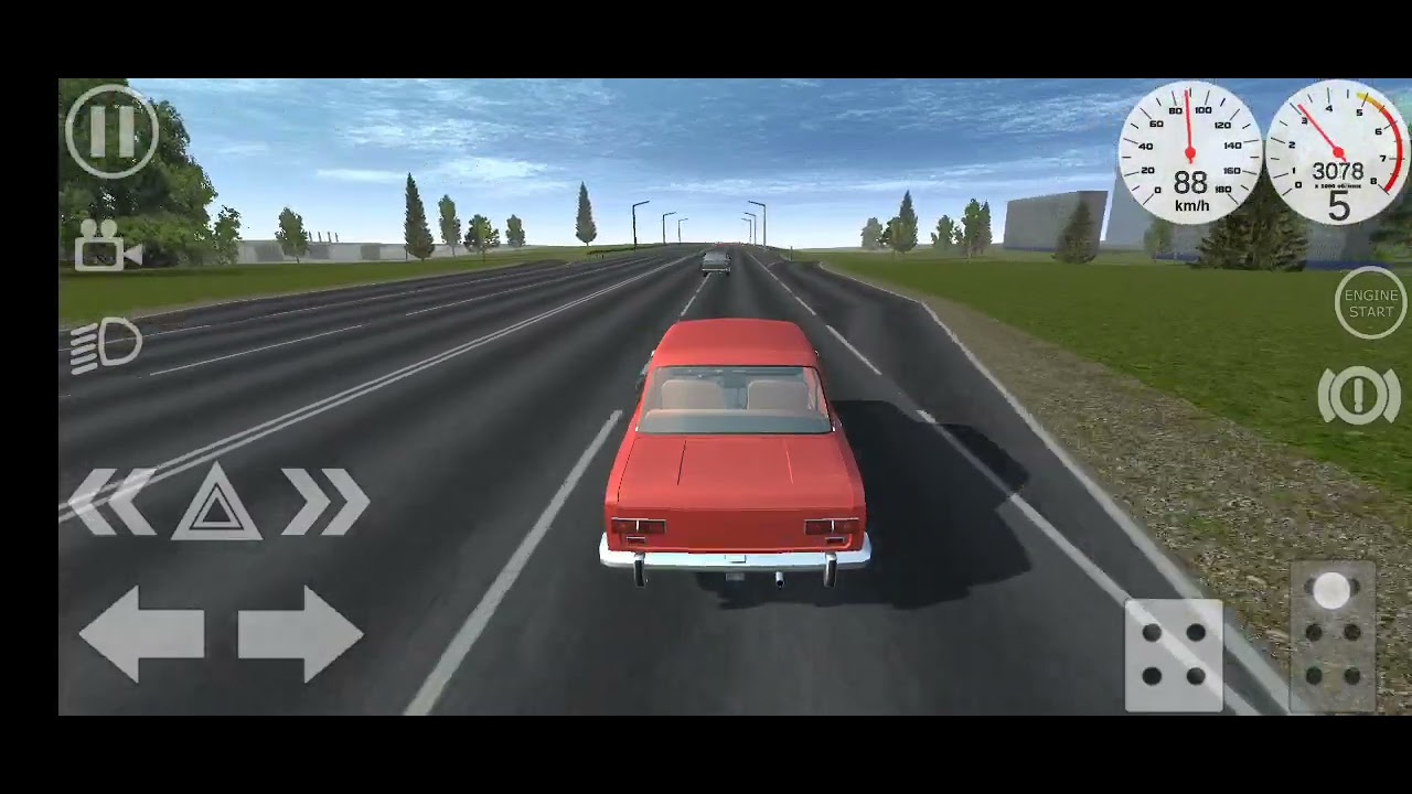 Car crash physics simulator Highway race and crash - YouTube