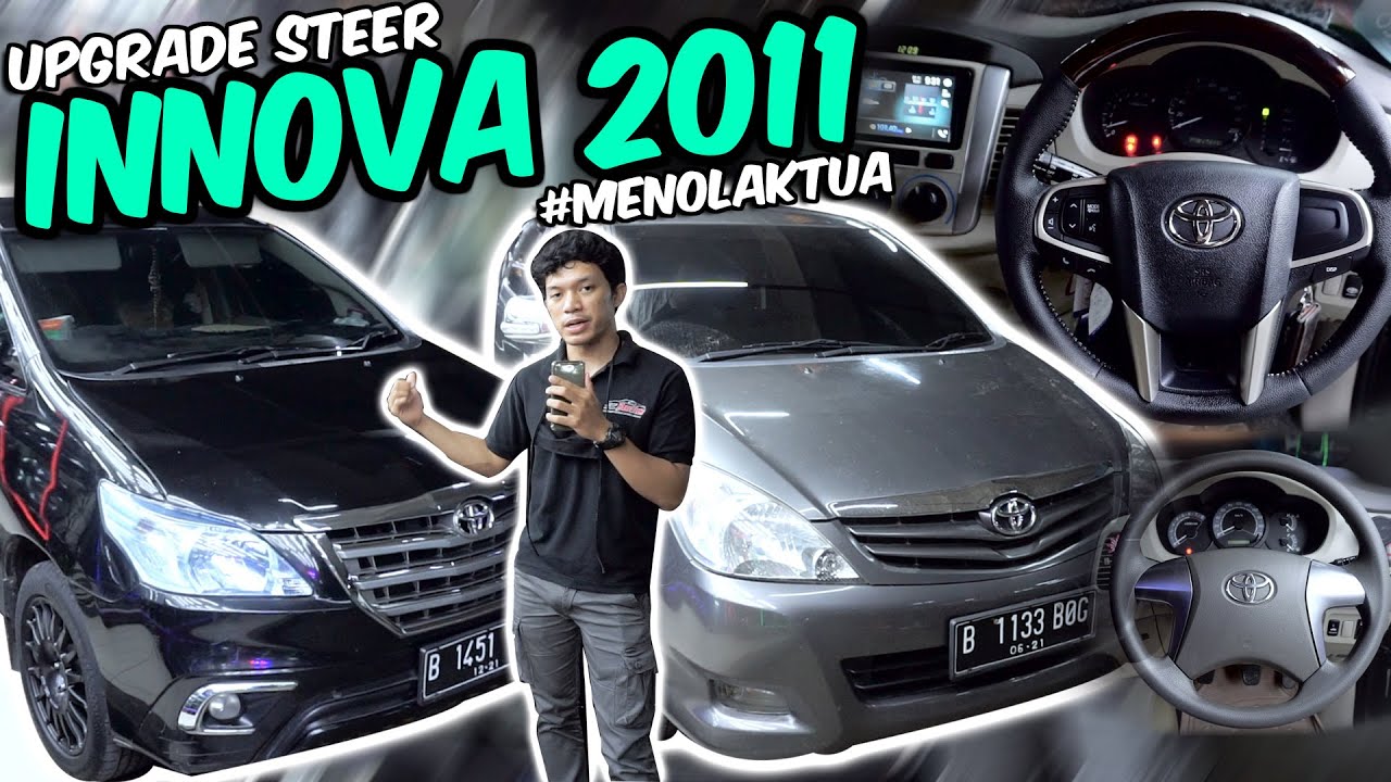 INTERIOR INNOVA INI LEBIH SEGAR DENGAN STIR BARU | UPGRADE STEER - YouTube