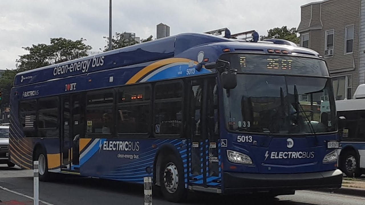 2024 New Flyer XE40 R Train Shuttle bus Arriving at 95th street and ...