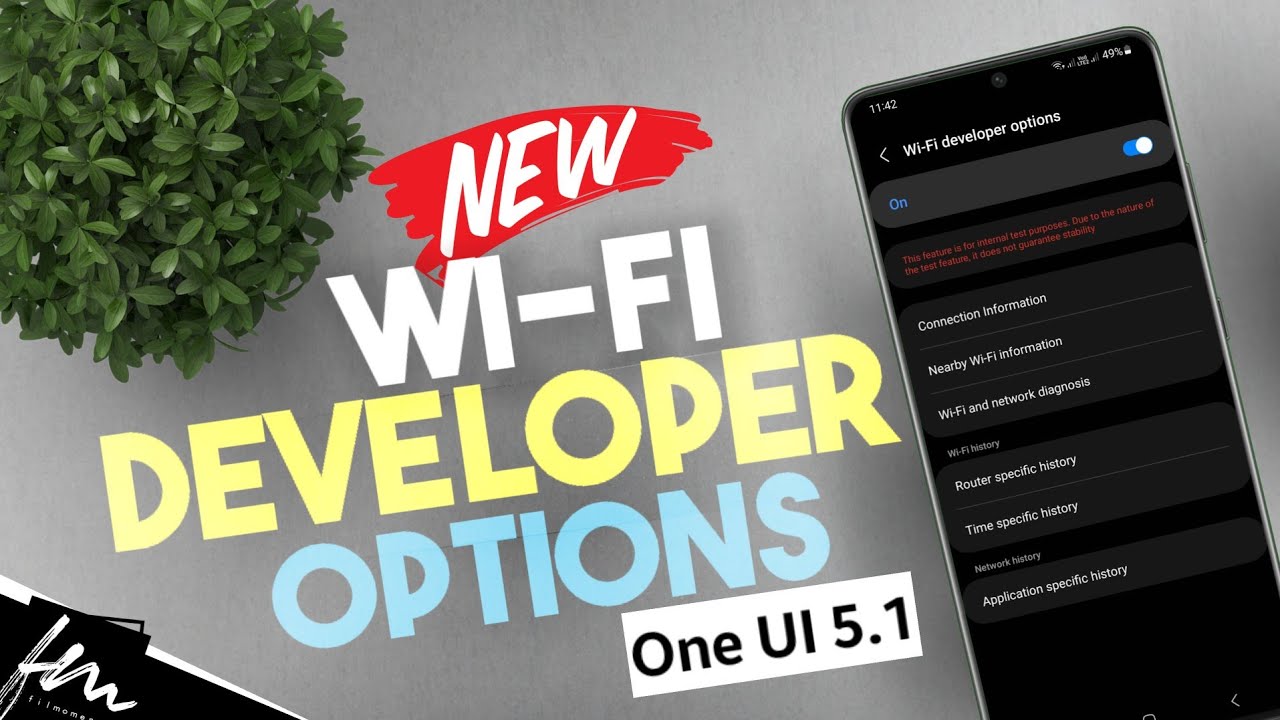 How to Enable Wi-Fi Developer Options on Samsung Galaxy (One UI 5.1 ...