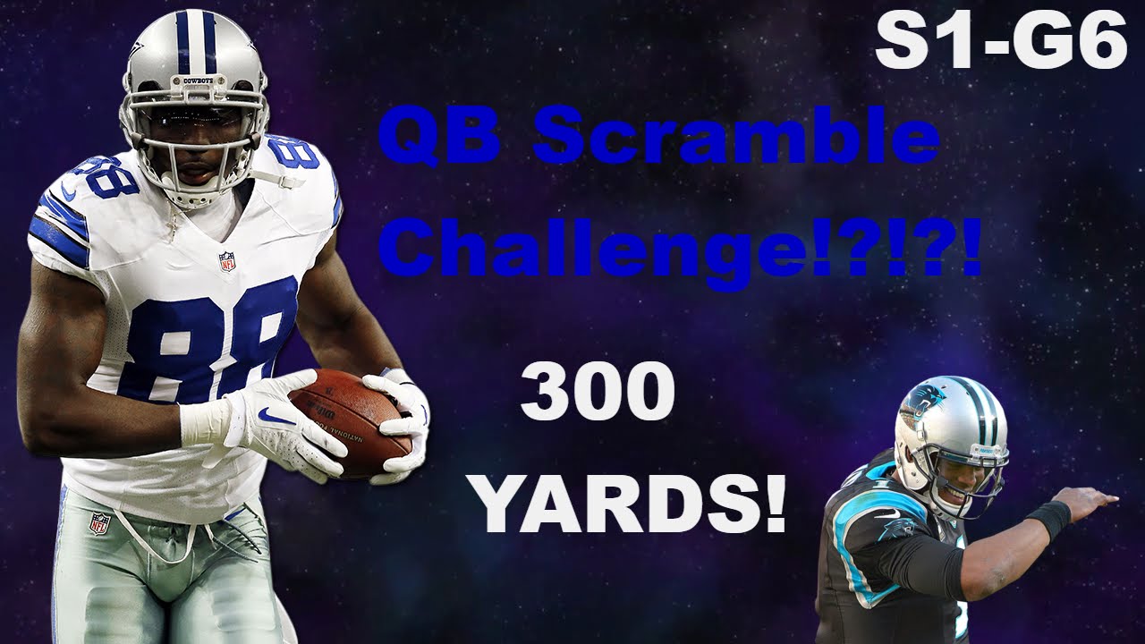QB SCRAMBLE CHALLENGE! | Madden Mobile | S1-G6 - YouTube