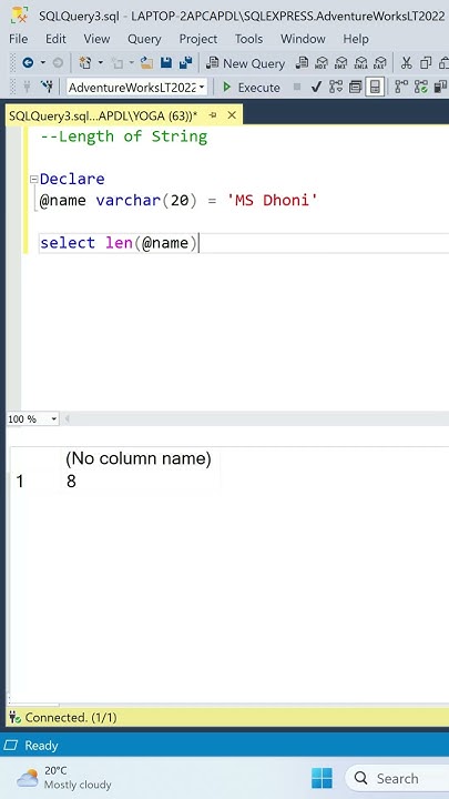 SQL Interview Question 2024, SQL Interview Question,SQL String Function ...
