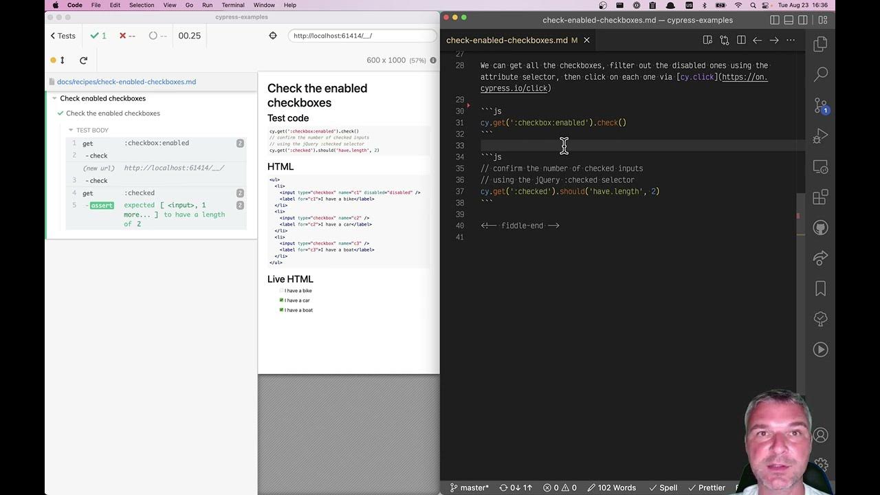 Check The Enabled Checkboxes - YouTube