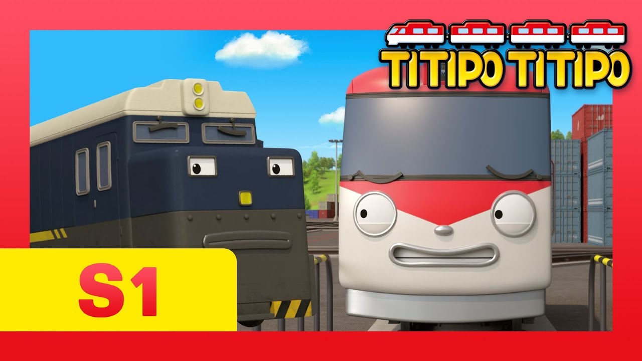 Titipo S1 E1 l Getting Lost l What happens to Titipo the train? l ...