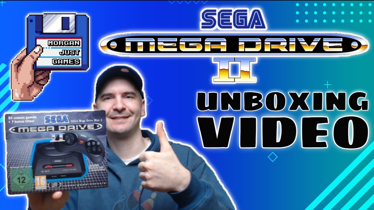 SEGA Mega Drive Mini 2 - Unboxing Video & Review - Morgan Just Games ...