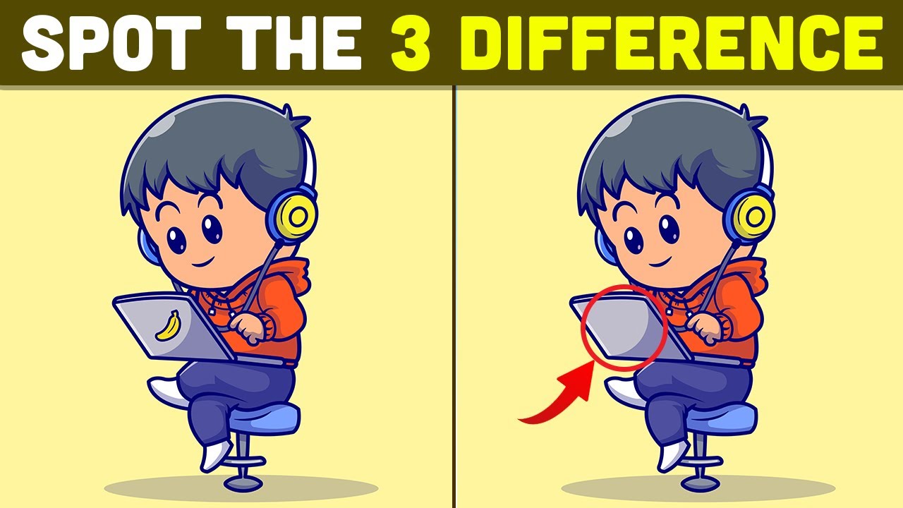 Spot the Difference | Easy to Hard Find the Difference Puzzles | #Ep61 | Riddles Q - YouTube