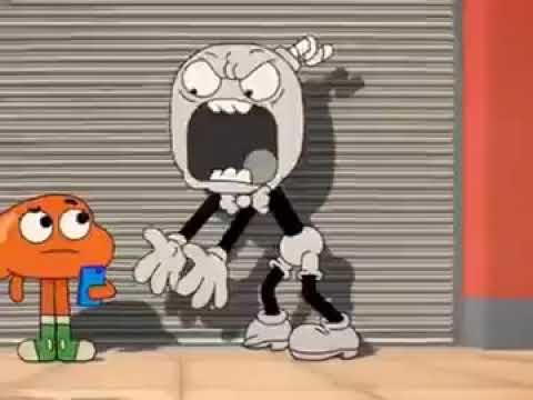 FNF whitty mod but it in the amazing world of gumball
