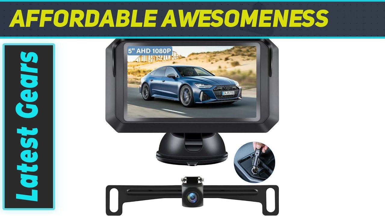 Jansite 5'' Back up Camera Systems: The Ultimate Rear View Solution ...