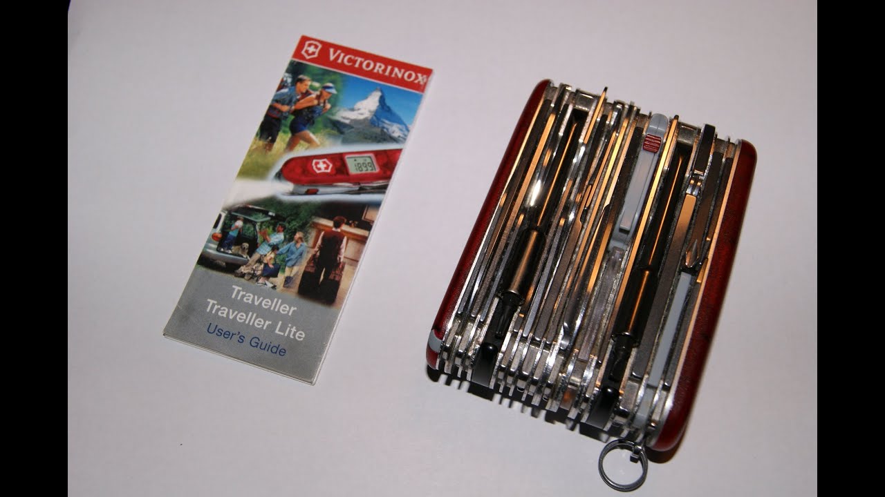 VICTORINOX XAVT TRAVELLER LITE 1.3705.AVT Taschenmesser SWISSCHAMP XLT ...