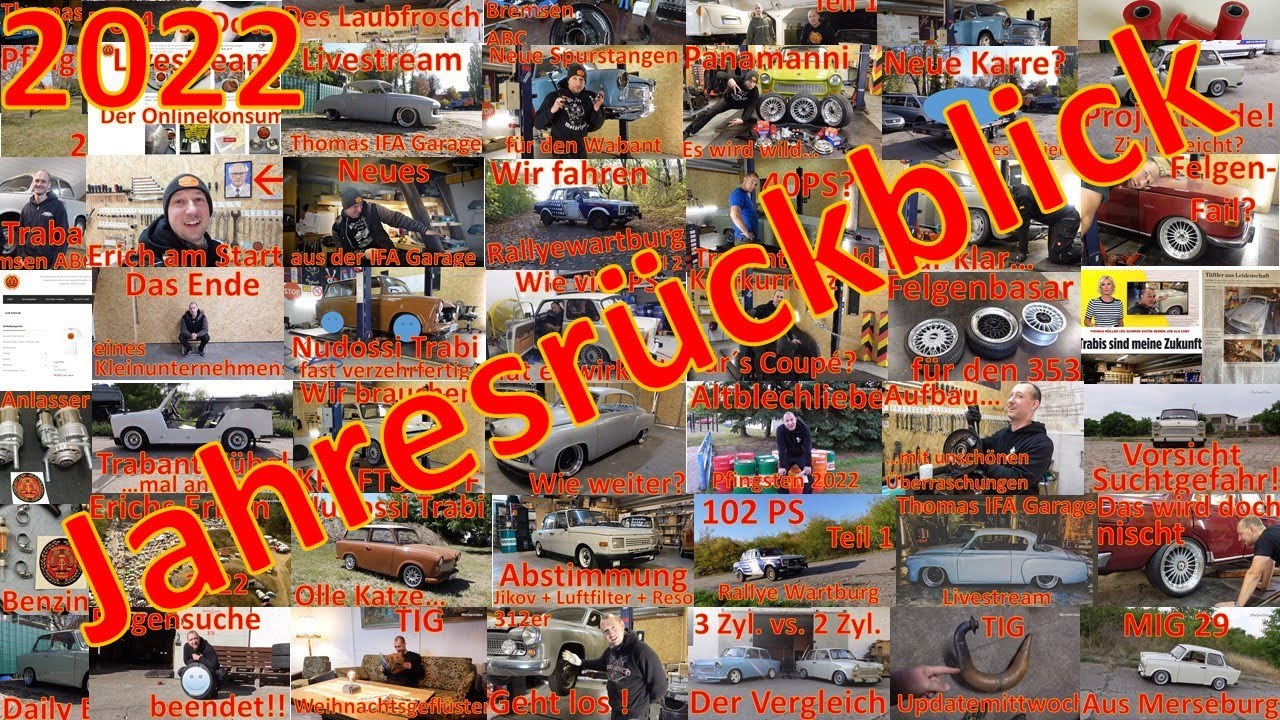 #10 Das war 2022 - Thomas IFA Garage Jahresrückblick - YouTube