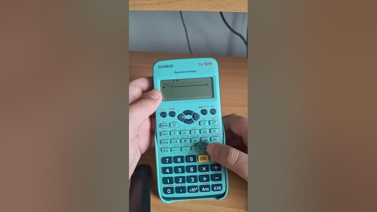 tuto comment jouer a super mario bros sur calculatrice casio fx 92B - YouTube