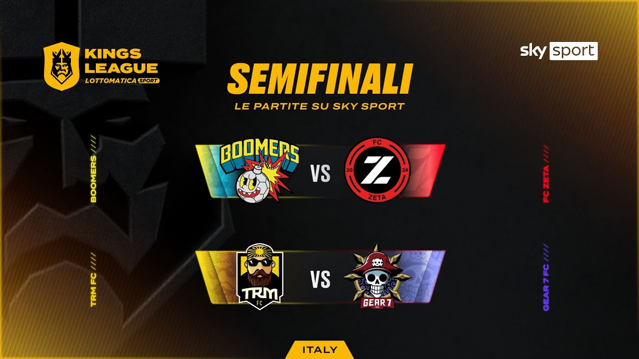 Kings League Italia: le semifinali LIVE in diretta streaming - YouTube