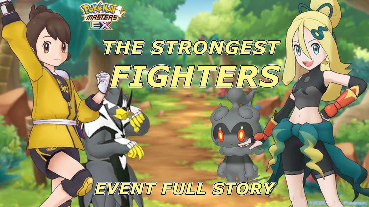 Pokemon Masters EX - The Strongest Fighters FULL Solo Event Story - YouTube