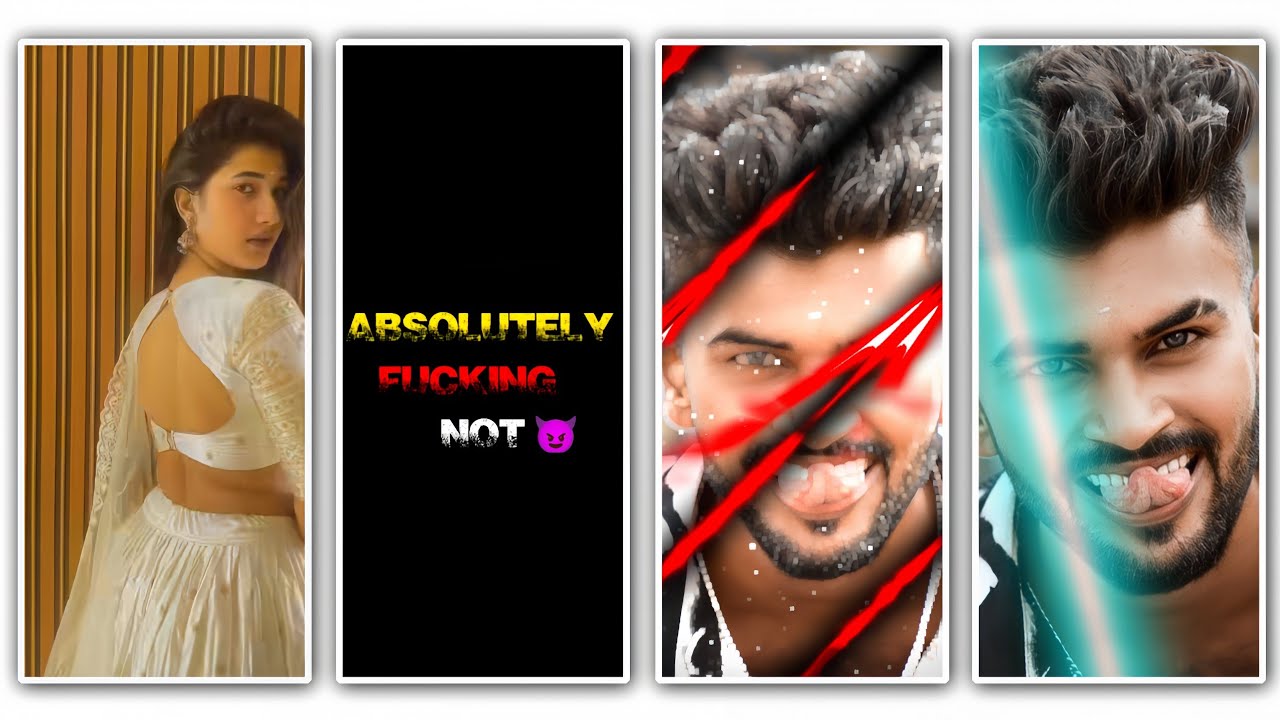 🌋KANNADA NEW TRENDING ATTITUDE DIALOGUE VIDEO EDITING IN ALIGHT MOTION ...