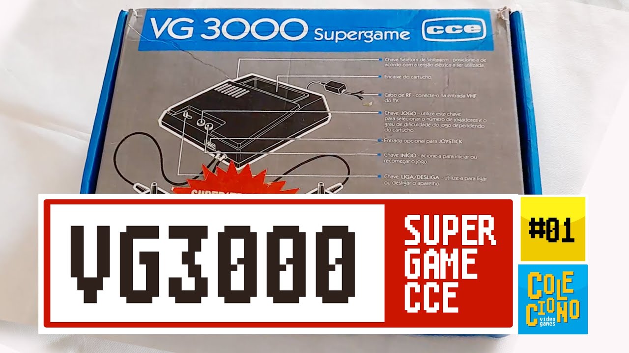 VG3000 SUPER GAME CCE - Review - YouTube
