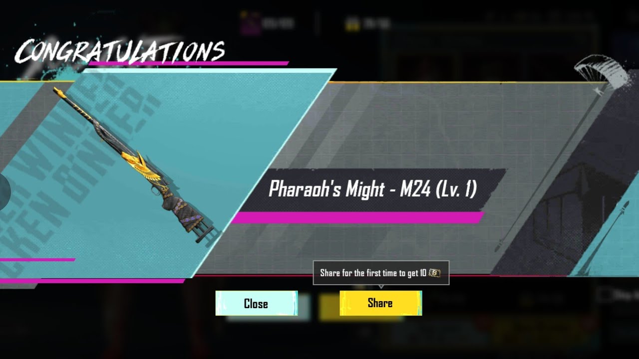 PREMIUM CREATES OPENING PHARAOH SUIT M24 UPGRADEBLE GUN SKINS OPENING ...