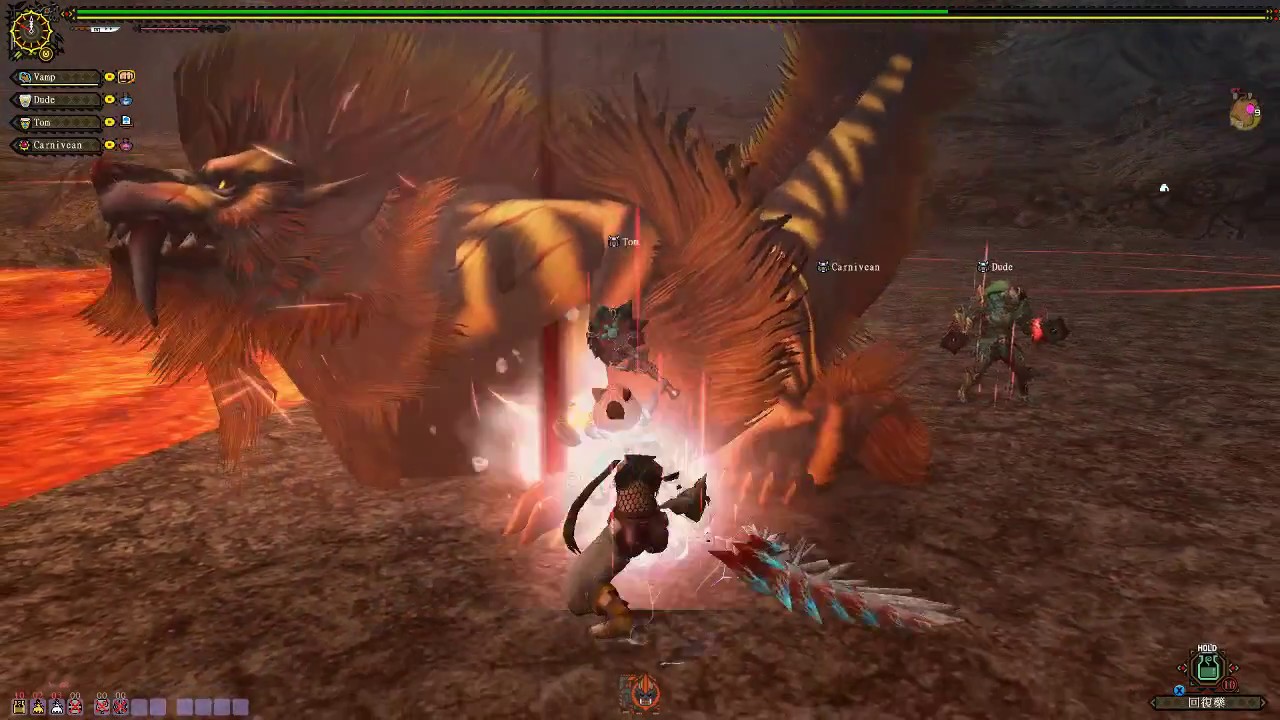 Monster Hunter Frontier G - 爆狼 (Midogaron) - YouTube