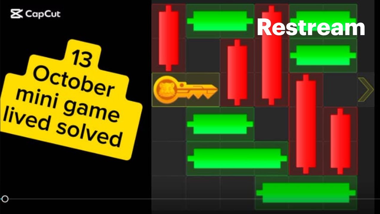 13th October 🔴Live Hamster Kombat Daily Mini-Game Puzzle Solved # ... 13th October 🔴Live Hamster Kombat Daily Mini-Game Puzzle Solved # ...