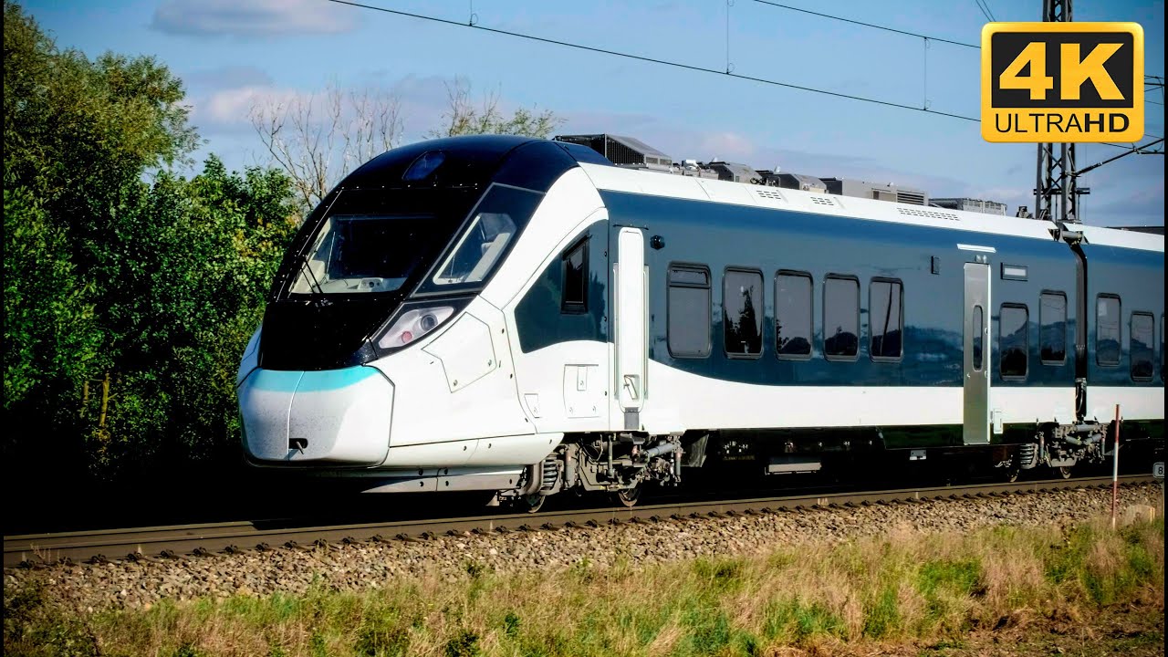 CAF Oxygène for SNCF at Velim test track - YouTube