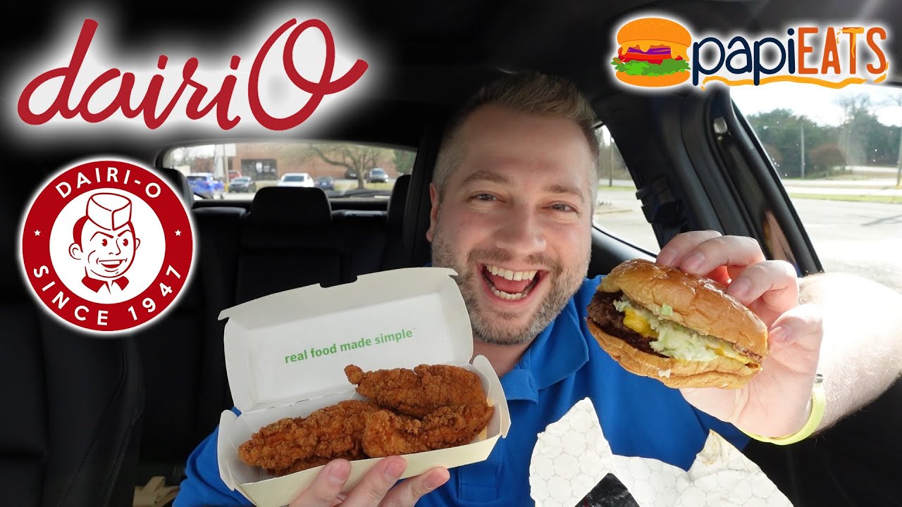 Trying dairi-O for the FIRST TIME! - NC Food Review - YouTube