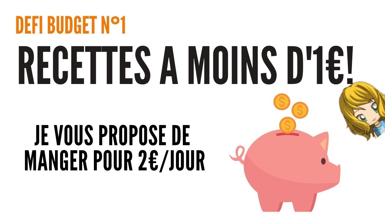 👍 RECETTES et REPAS ECONOMIQUES A 1€ 👍,manger pour 2€ par jour avec des ...
