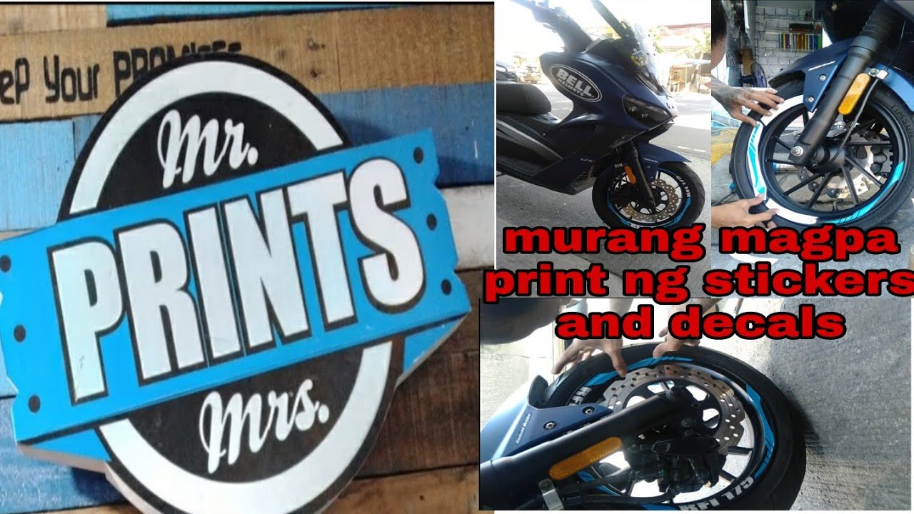 Rusi rfi 175 decals sticker |kasabai moto - YouTube