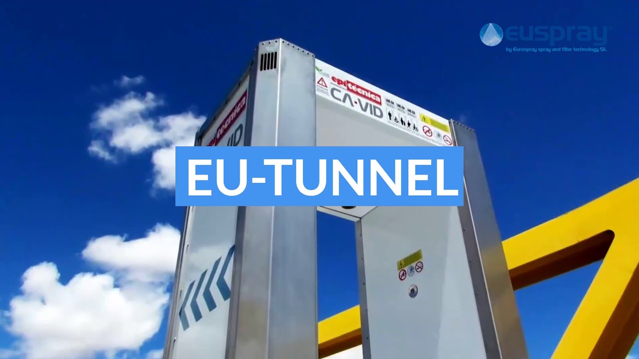 EU-TUNNEL DISINFECTION SYSTEM - EUSPRAY - YouTube