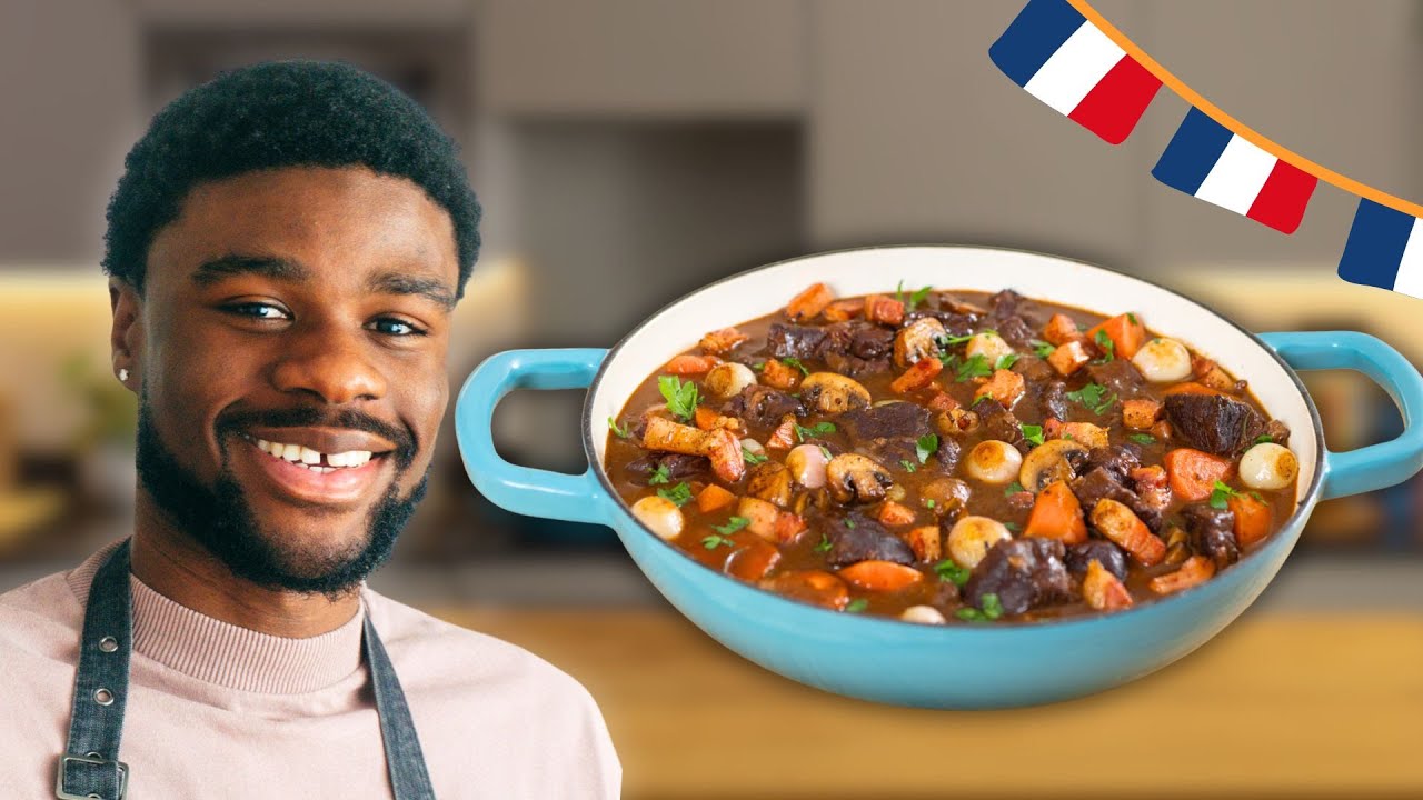 i tried to make beef bourguignon... - YouTube