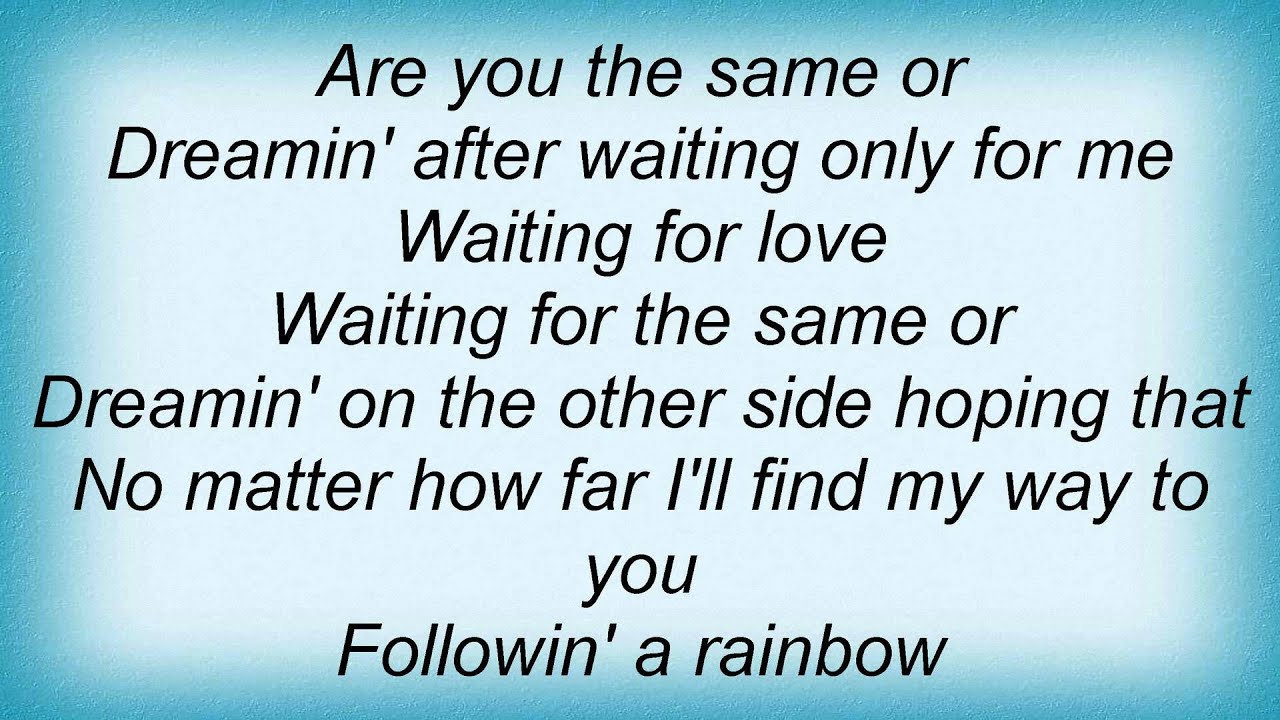 Colbie Caillat - Rainbow Lyrics - YouTube