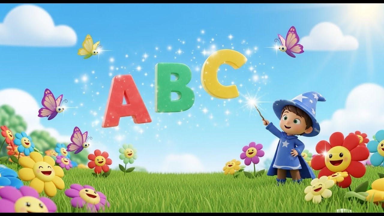 ABC Magic in the Garden 🌼🔤 | Fun Alphabet Song for Kids - YouTube