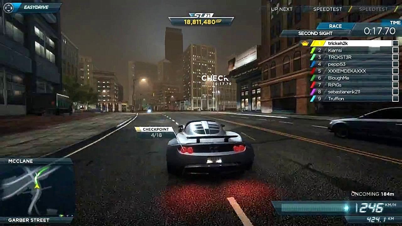 Need for Speed Most Wanted - Multiplayer Gameplay Hennesey Venom GT ...